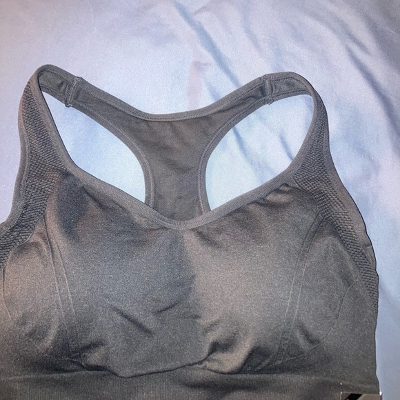 Member's Mark | Intimates & Sleepwear | Charcoal Racerback Sports Bra ...
